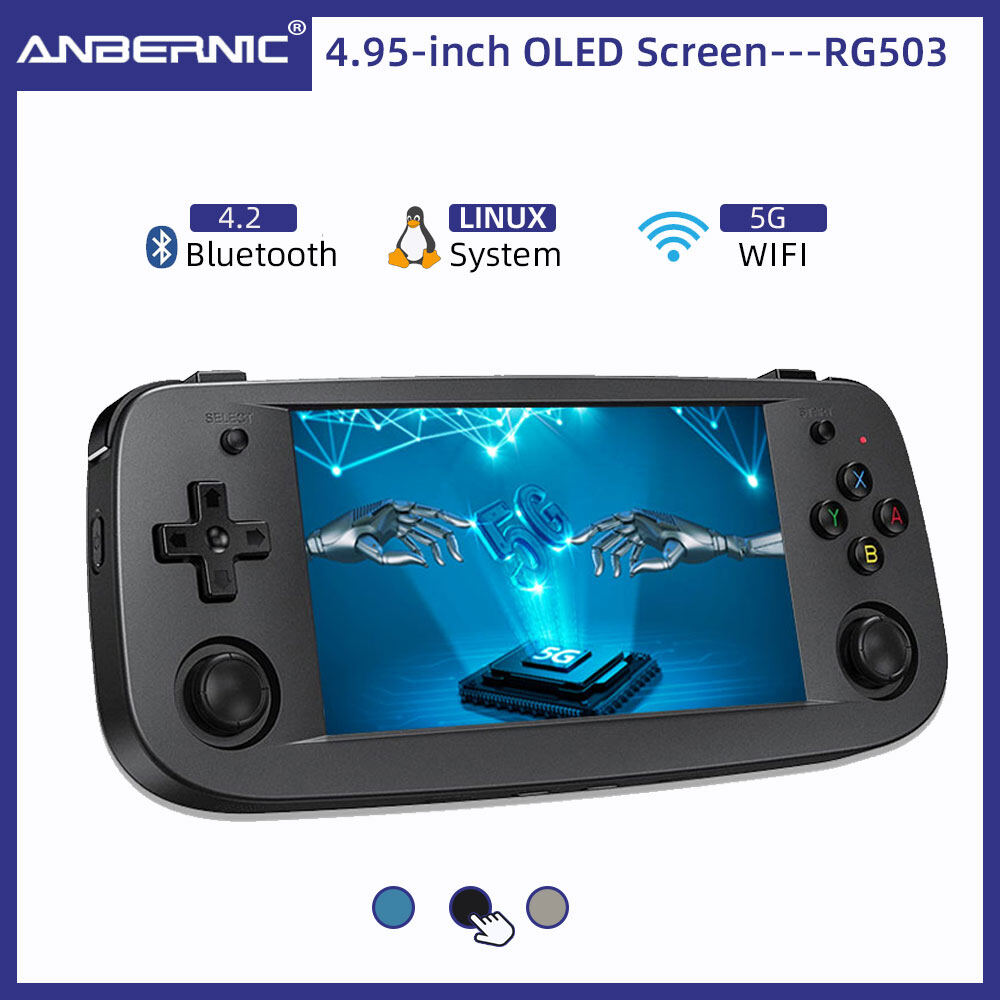ANBERNIC RS97 Retro Game Video Game Built-In 3000 Games Simulators 64 ...