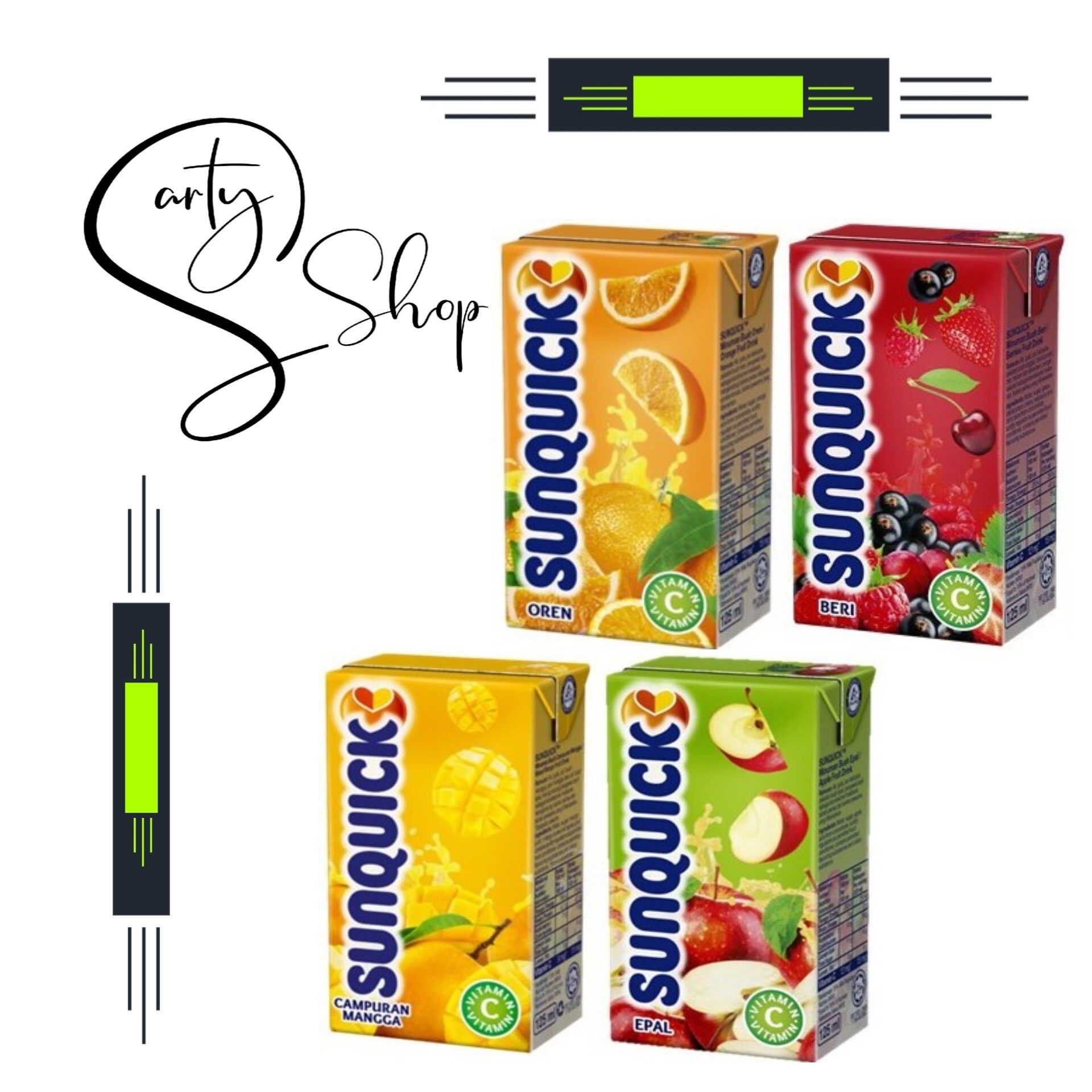 Sunquick Fruit Drink (Orange/Apple/Mixed Berry/Mango) pic's 125ml | Lazada