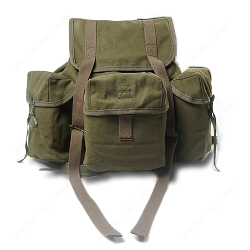 tomwang2012. WW2 US Army M14 Military Backpack Hiking CANVAS Bag KHAKI ...