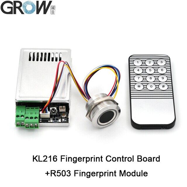 GROW KL216 Relay Output Biometric Fingerprint Recognition Access ... GROW KL216 Relay Output Biometric Fingerprint Recognition Access ...
