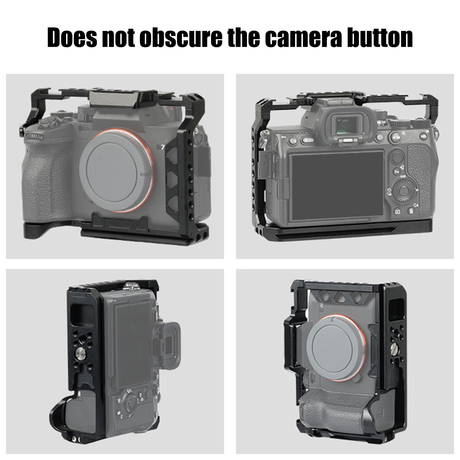 CozyySpace Camera Cage Strong Bearing Capacity Anti-scratch Quick ...