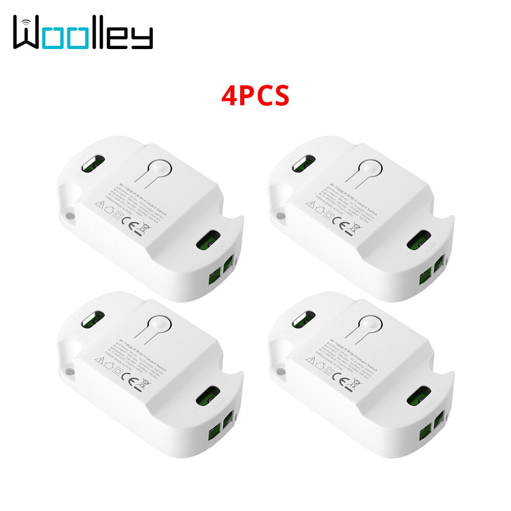 WOOLLEY Wifi Smart Switch Smart Breaker eWeLink APP Control รีโมทคอนโทรลไร้สายโมดูลสวิตช์ไฟ ...