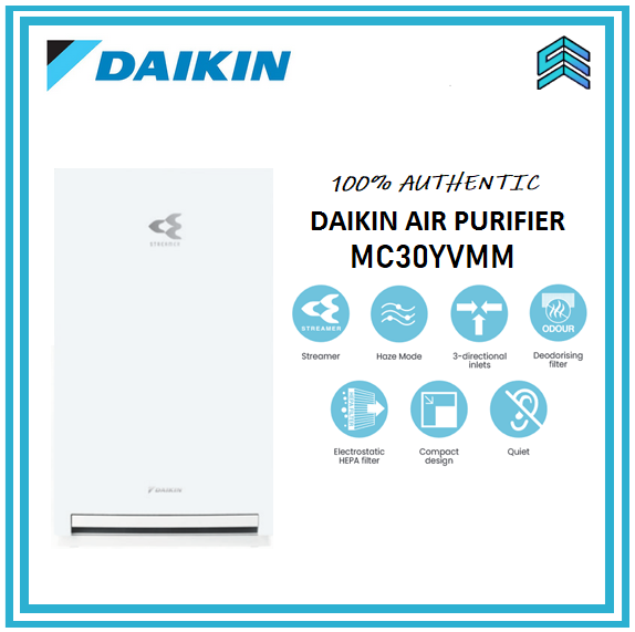DAIKIN STREAMER AIR PURIFIER (MODEL : MC30YVMM) | Lazada