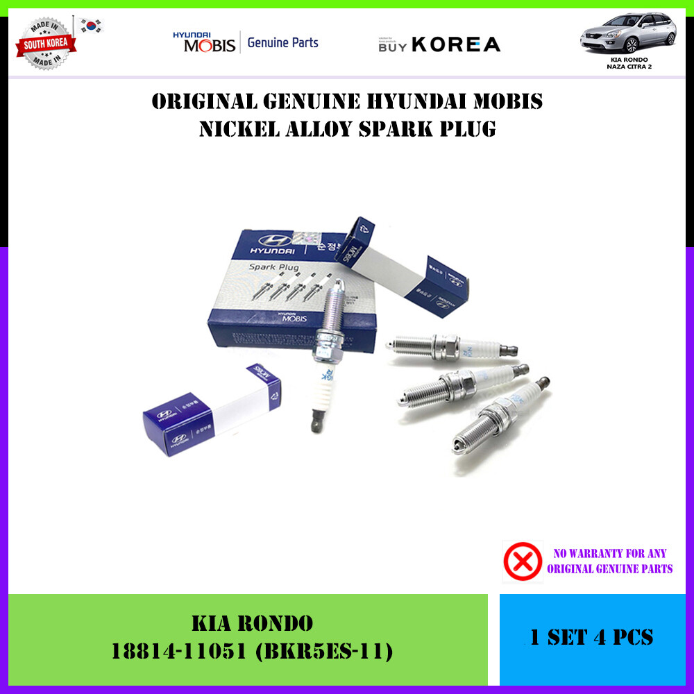 (RD-3) Kia Rondo Genuine Hyundai Mobis Spark Plug (18814-11051) | Lazada