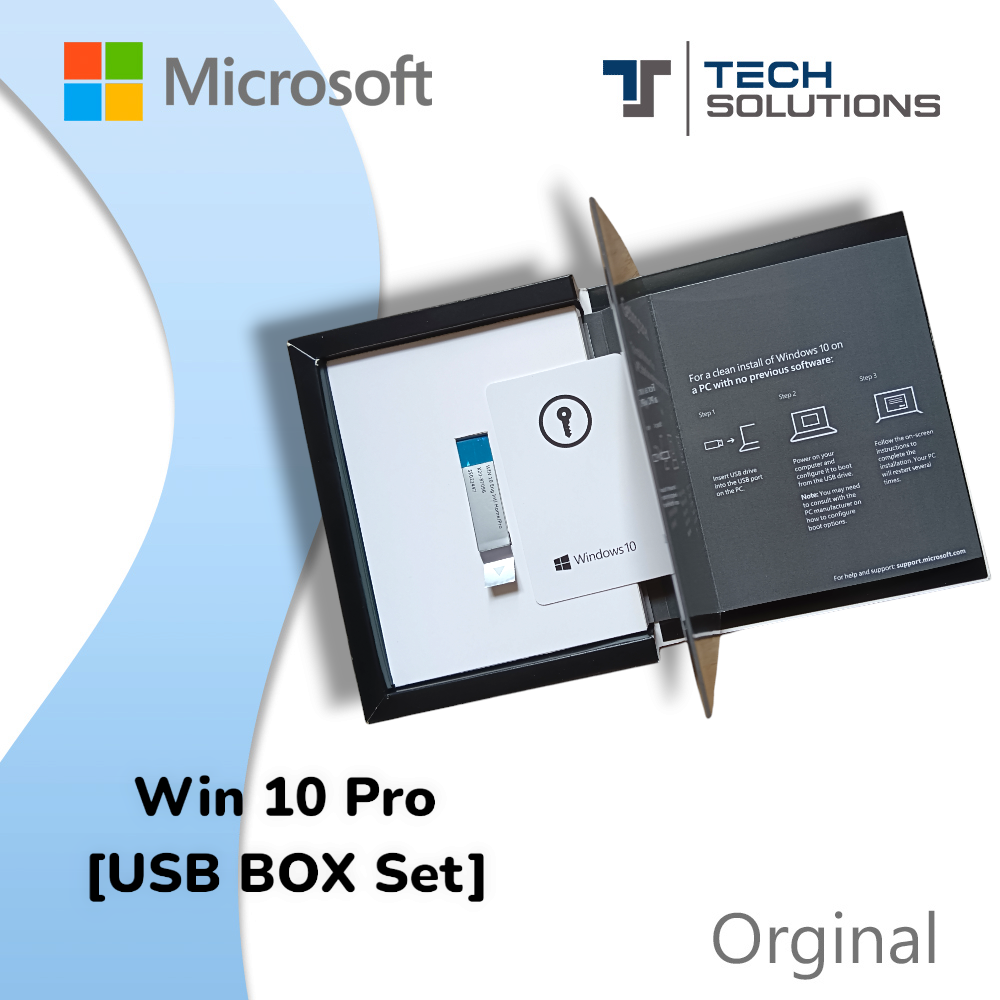 Microsoft Windows 10 Professional Box set [Made in Malaysia] | Lazada