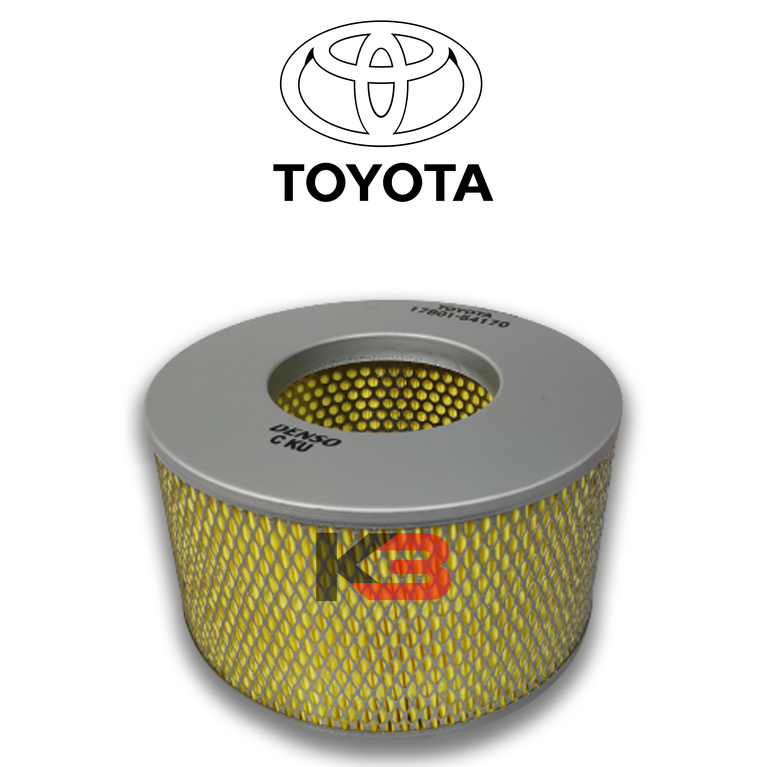 ORI DENSO TOYOTA HILUX SR LN166 2.8 DIESEL 1997-2005 AIR FILTER ( 17801 ...