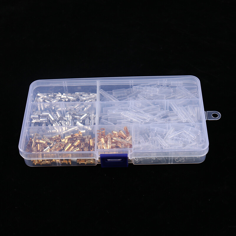320Pcs 4mm Car Auto Motorcycle Bullet Terminal Male Female Wire Bullet ...