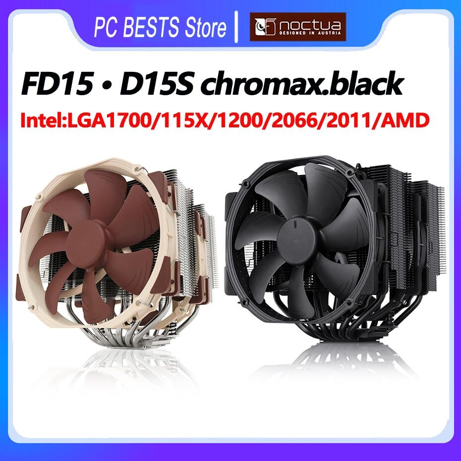 Noctua NH-D15 D15S chromax.black 6 ท่อความร้อนทาวเวอร์คู่ออกแบบ CPU ...
