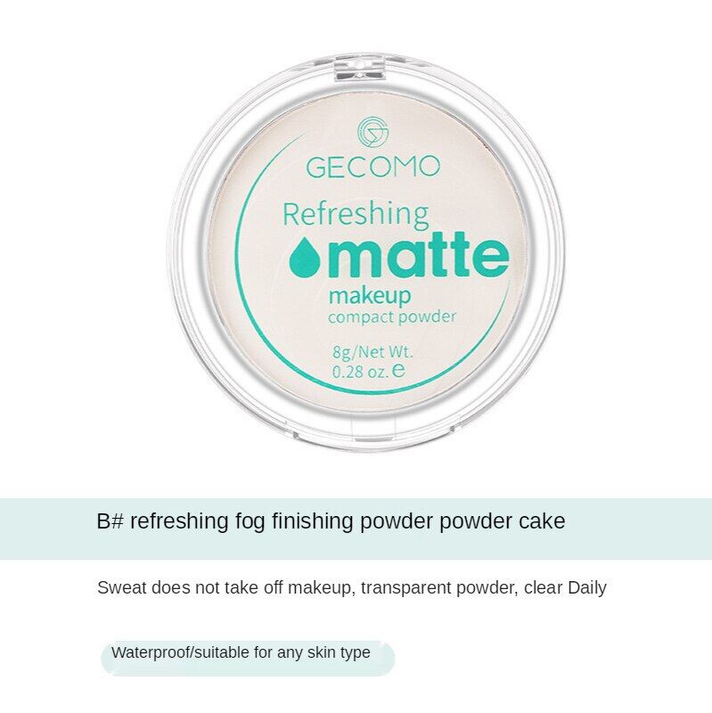Banana Pressed Powder Makeup Pressed Oil Control Matte Transparent Dry ...