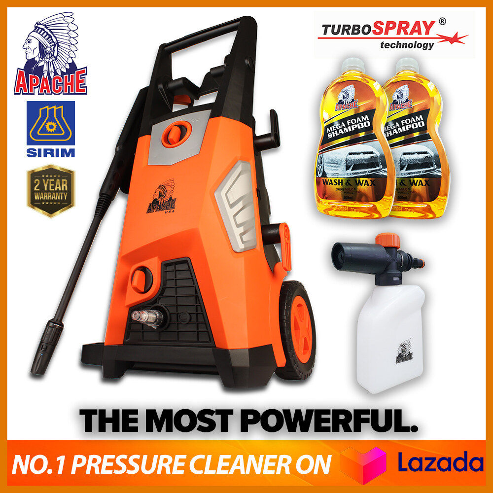 APACHE TurboSpray® HM6616 160 Bar High Pressure Cleaner | Water Jet ...