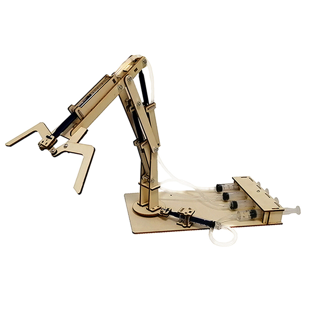 Hydraulic Mechanical Arm DIY Models Building Toy Science Educational ...