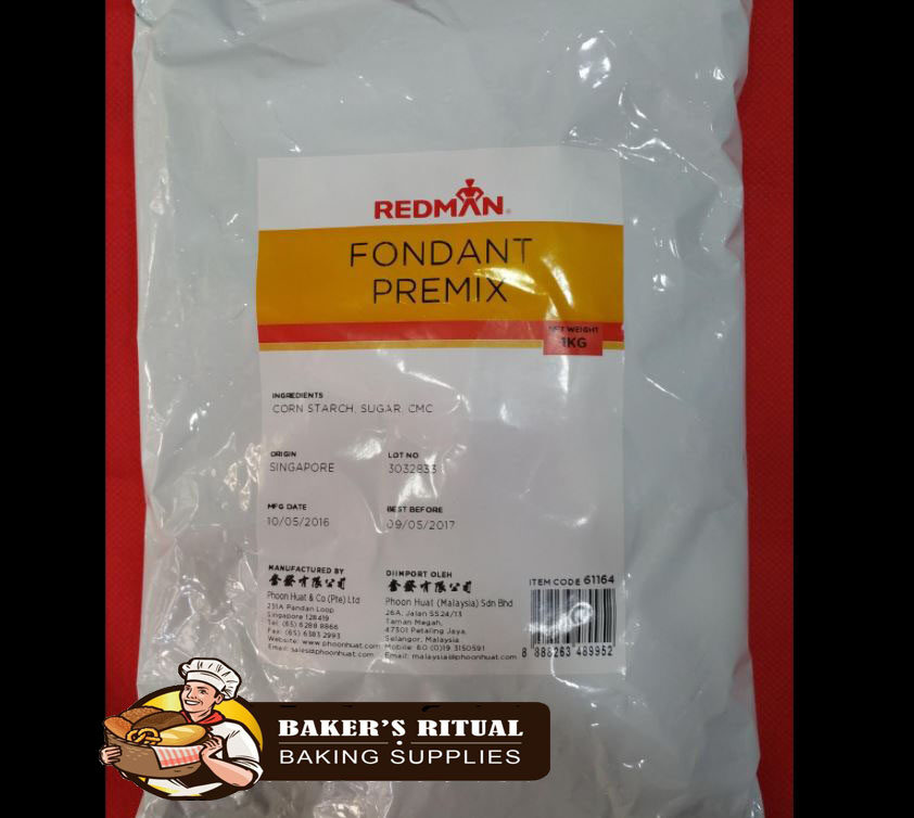 RedMan Fondant Premix (Icing Sugar) 1KG | Lazada