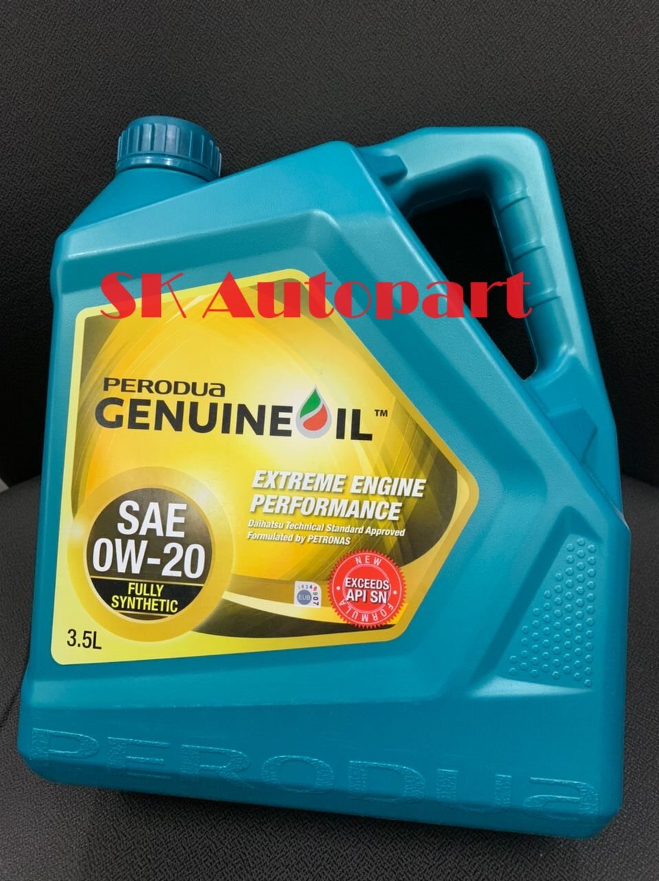 Original Perodua Genuine Fully Synthetic 0W-20 API SN 3.5L | Lazada
