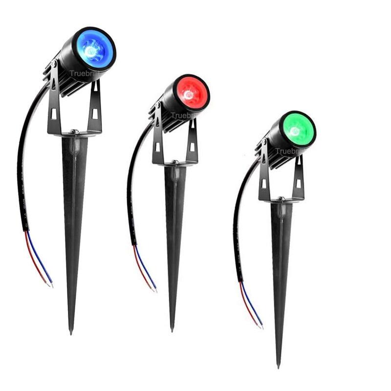 Spot Light Outdoor Mini - 6 Color Changing Outdoor Garden Spotlight ...