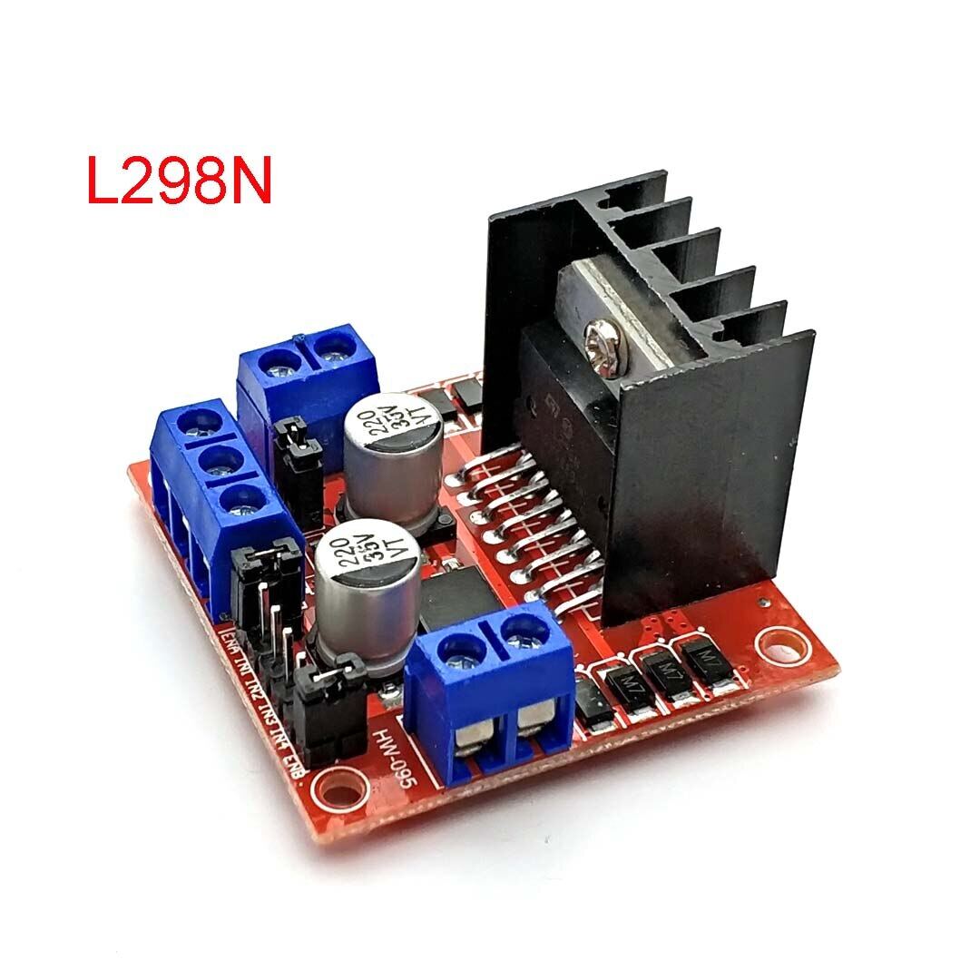 L298N Driver Board Module L298 Stepper Motor Smart Car Robot Breadboard ...