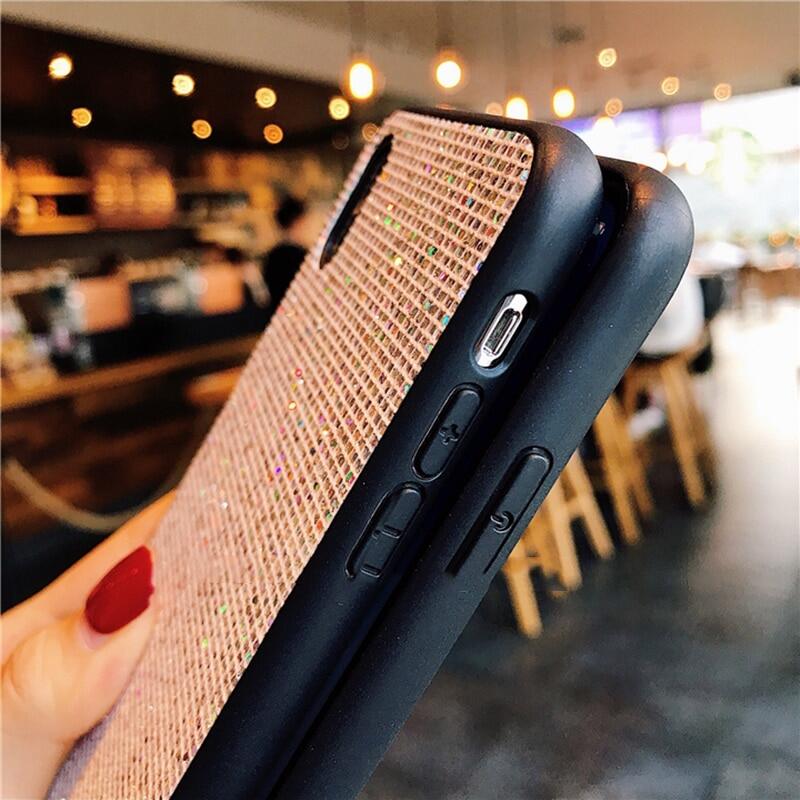 HOCE แฟชั่นเพชรเคสโทรศัพท์สำหรับ iPhone 12 11 13 Pro XS MAX XR X 7 8 ...