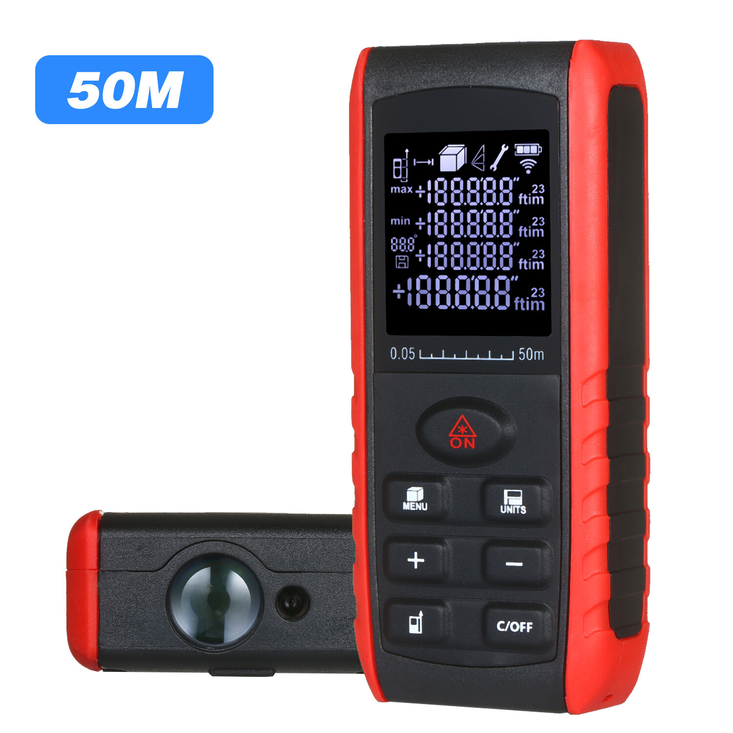 Portable Handheld Digital Laser Distance Meter Diastimeter Laser ...