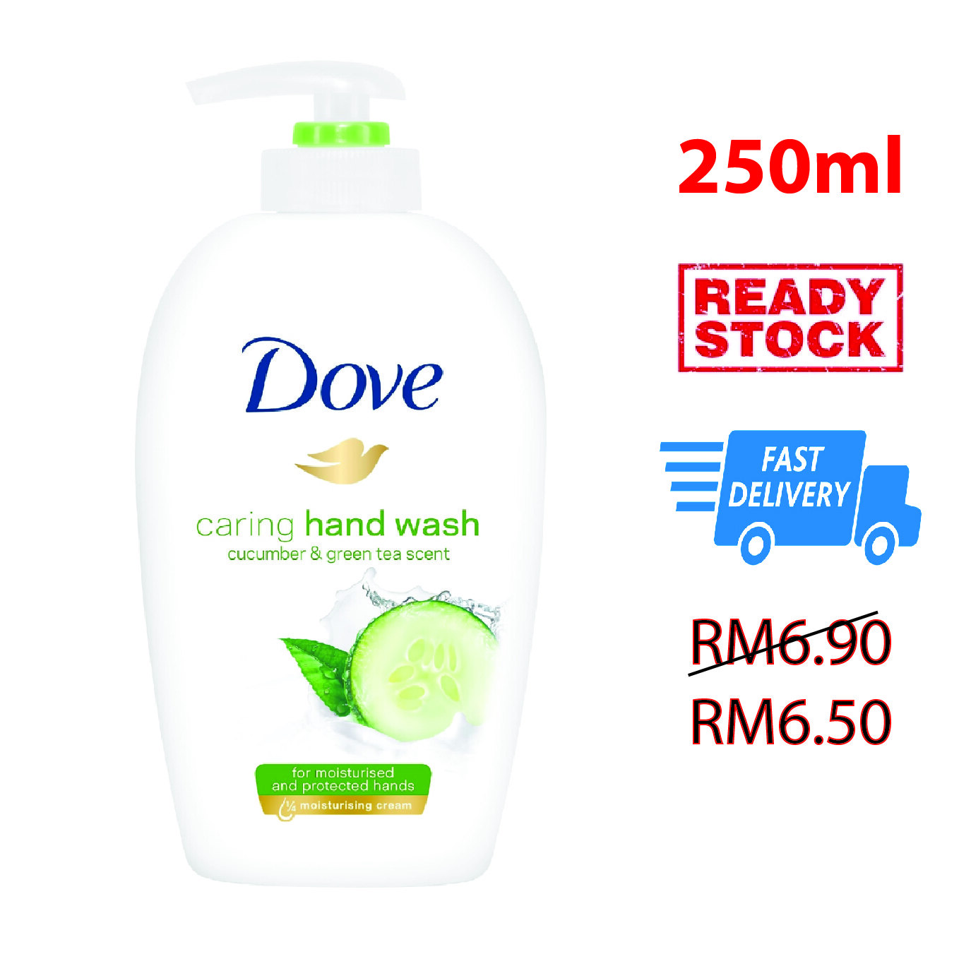 Dove Nourishing Hand wash 250ml | Lazada