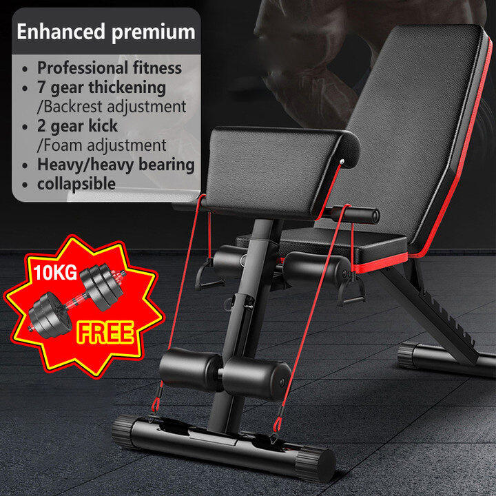 Workout bench Columbus Fitness Sit Up Dumbbell Weight Lifting 6 Pack ...