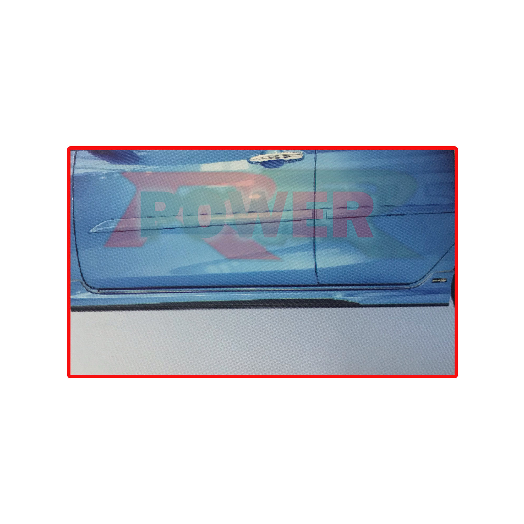 Perodua Bezza (2016) GEAR UP OEM Style Side Skirt With Logo Door Under ...