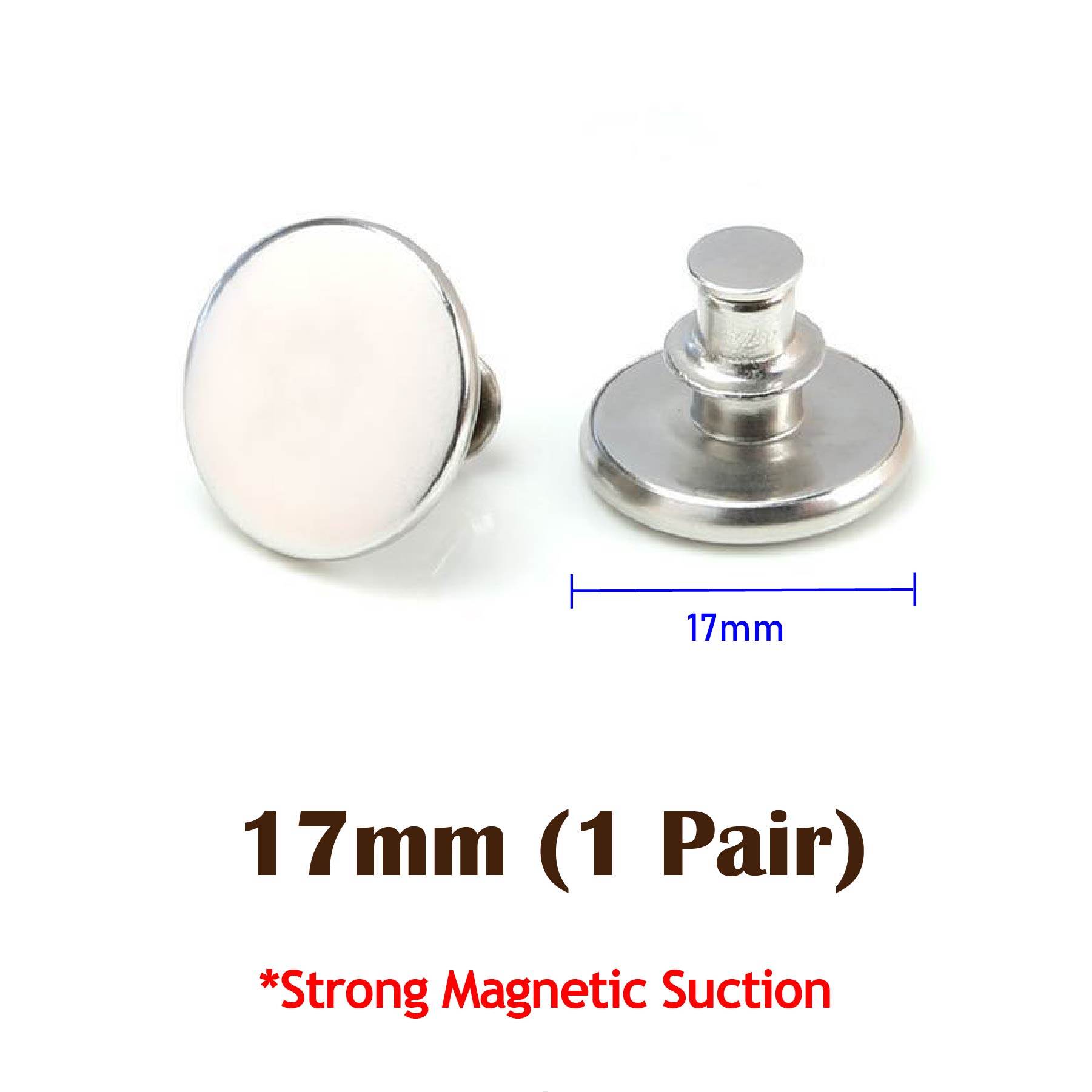 epeach Klip Langsir Magnet 1 Pair Curtain Magnetic Clips Button Klip ...