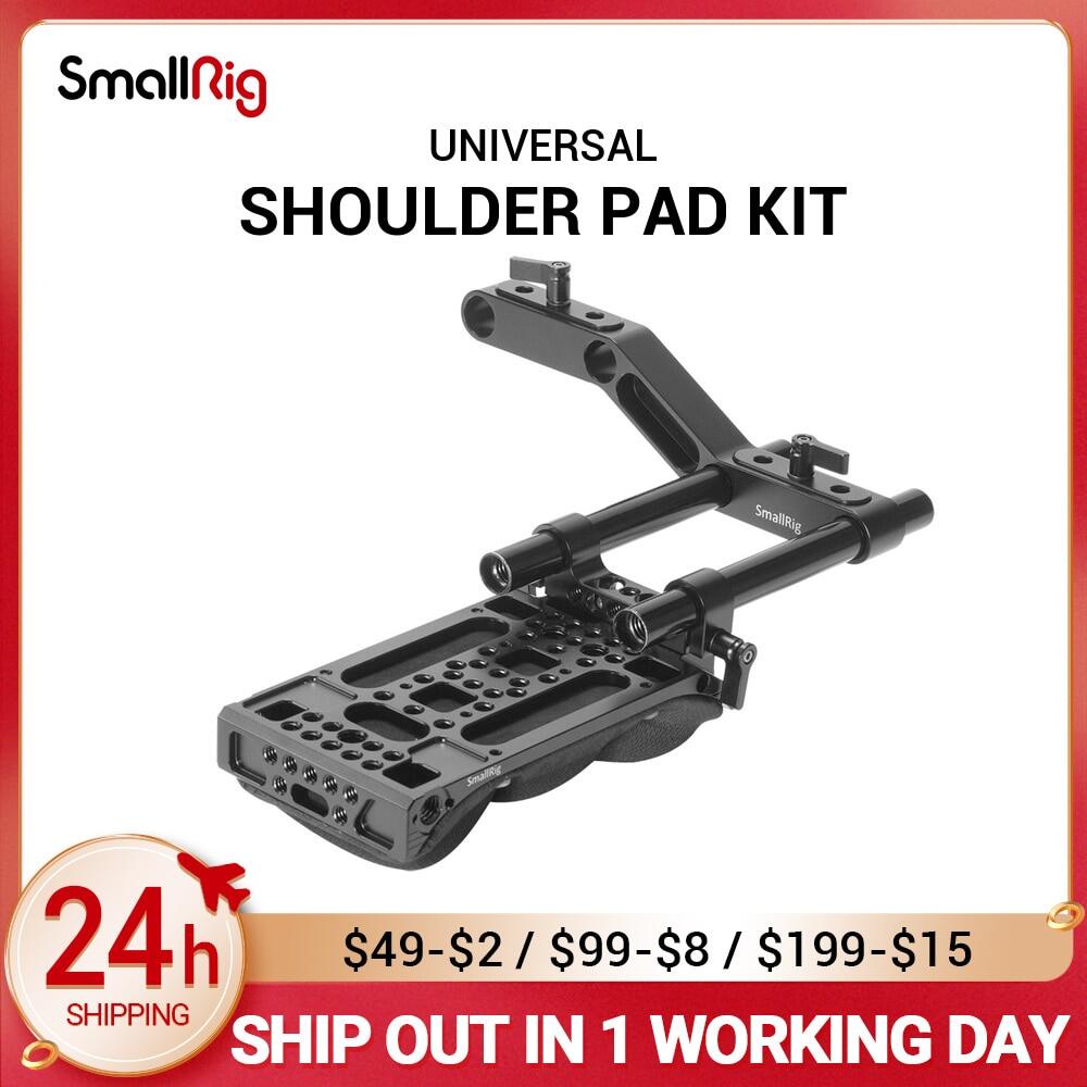 SmallRig DSLR Camera Shoulder Pad Rig with 15mm RailBlock Camera ...