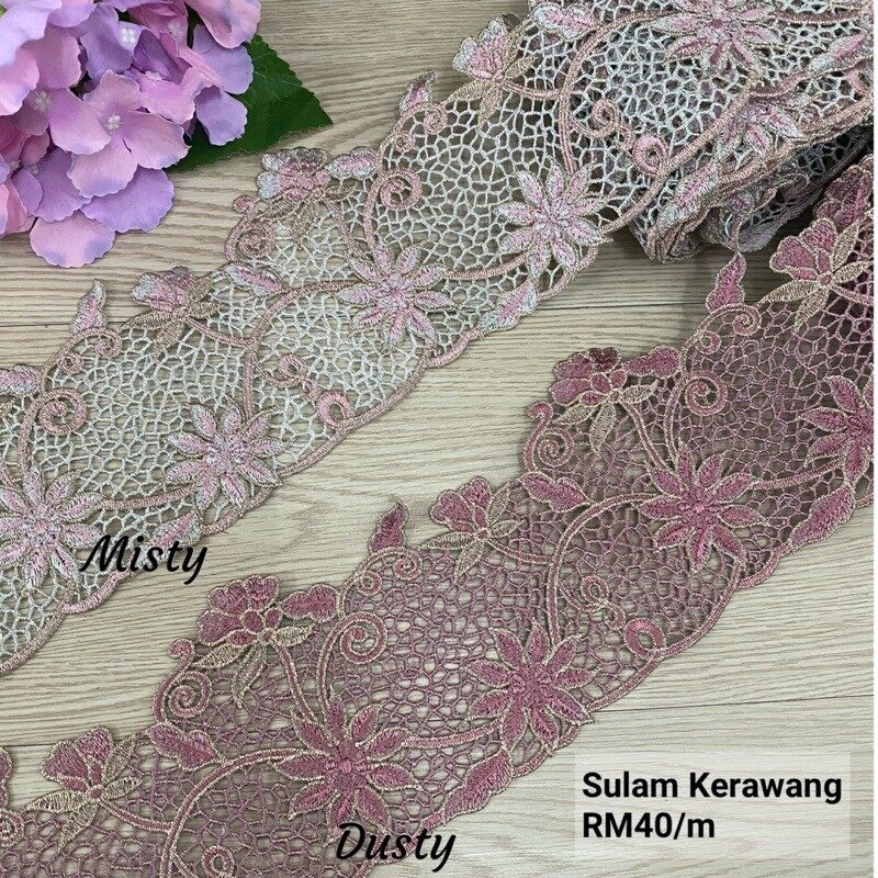 sulam kerawang border ( ready stock) | Lazada