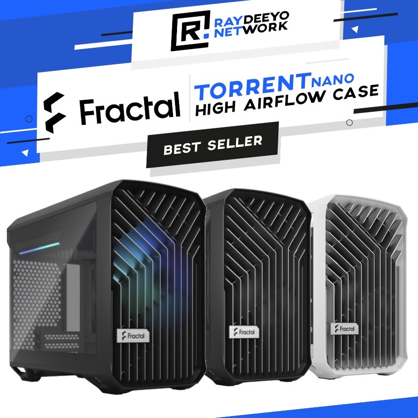 Fractal Design Torrent Compact/Nano Gaming Case [Top-Tier Airflow ...