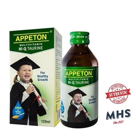 Appeton Multivitamin Hi-Q Taurine Syrup (120ml) | Lazada
