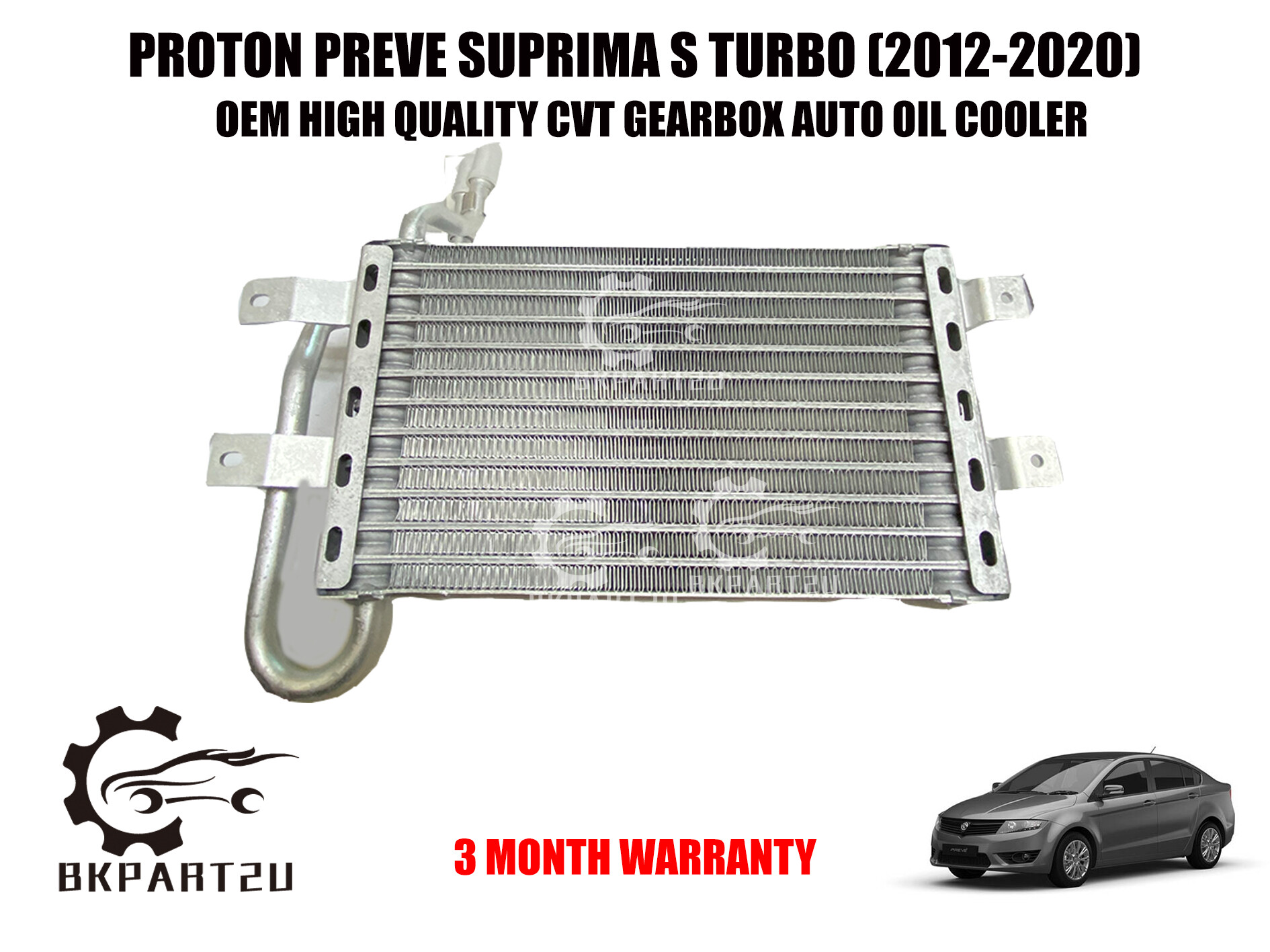 PROTON PREVE SUPRIMA S TURBO (2012-2020) OIL COOLER CVT GEARBOX AUTO ...