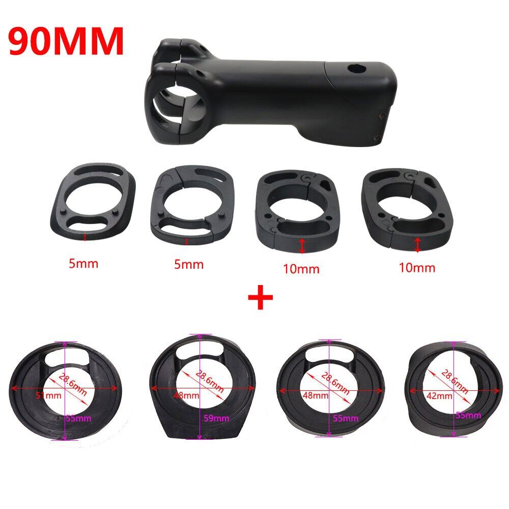 AREO Bicycle Stem 28.6-31.8mm Aluminum Internal cable routing Stem with ...