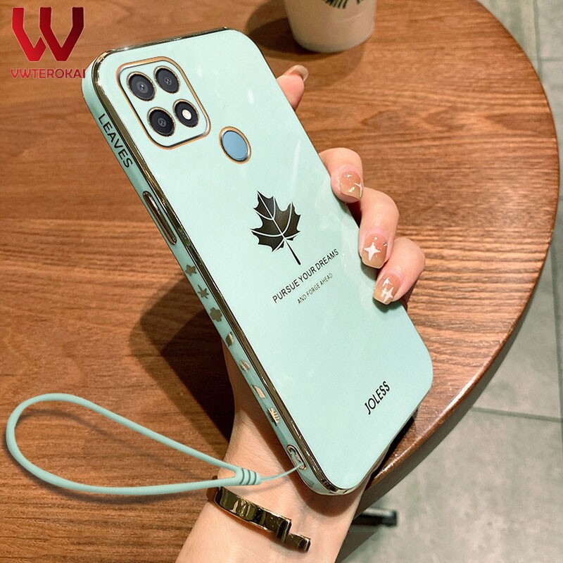 VWTEROKAI แฟชั่นสำหรับ OPPO F9 /F11 / Reno 3 A15 A15S A53 A33 A7 A5S ...