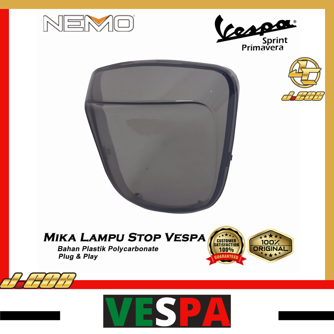 VESPA SPRINT PRIMAVERA 150 Motorcycle ABS Rear Tail Lamp cover smoke ...