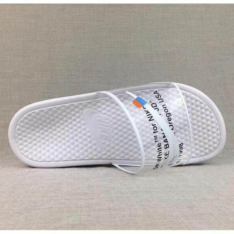 รองเท้าแตะชายหาด Special Offer Original Staf Off White X Nikeรองเท้าแตะ ...