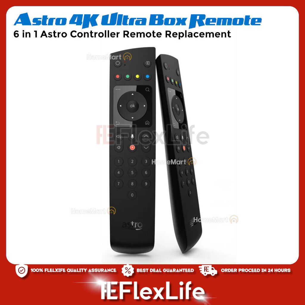 ASTRO 4k Ultra Box Remote Control Ultra Box Controller 6 in 1 Remote ...