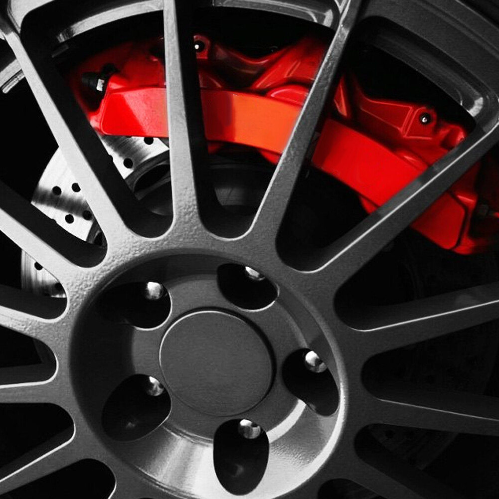 ฝาครอบคาลิปเปอร์Qiiluฝาครอบเบรครถ,2Pcs Carแป้นกลมอเนกประสงค์Brake ...