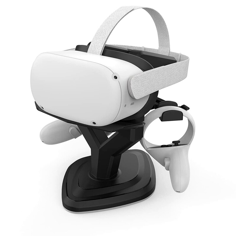 Headset VR Display Stand,Helmet and Controller Handle Holder Mount ...