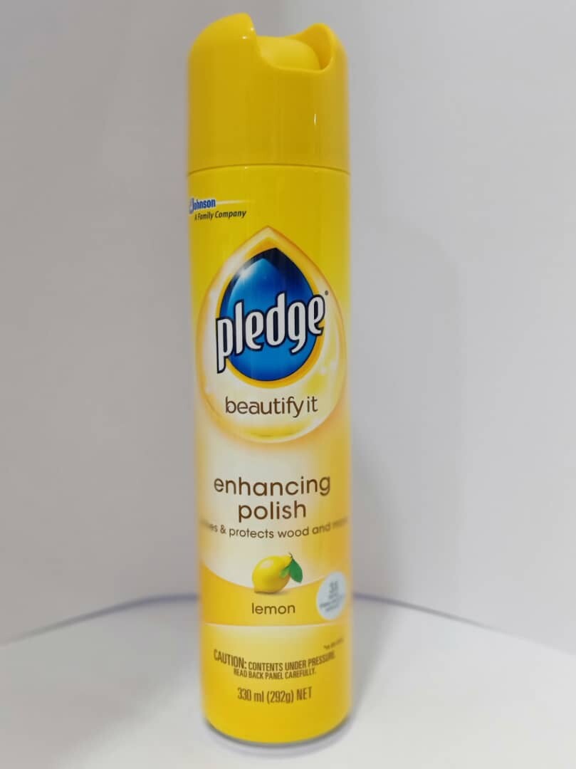 Hygiene Mart - Lemon Pledge / 家具护理喷蜡 (柠檬清香) - 330ML | Lazada