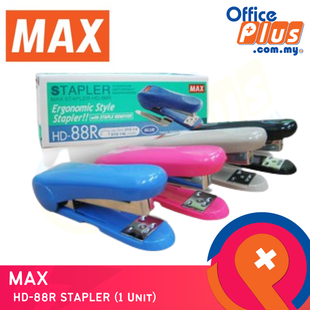 MAX HD-88R STAPLER Random Colour | Lazada