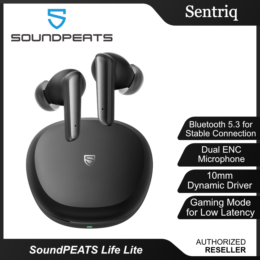SoundPEATS Life Lite True Wireless Earbuds Bluetooth 5.3 (Original) 1 ...