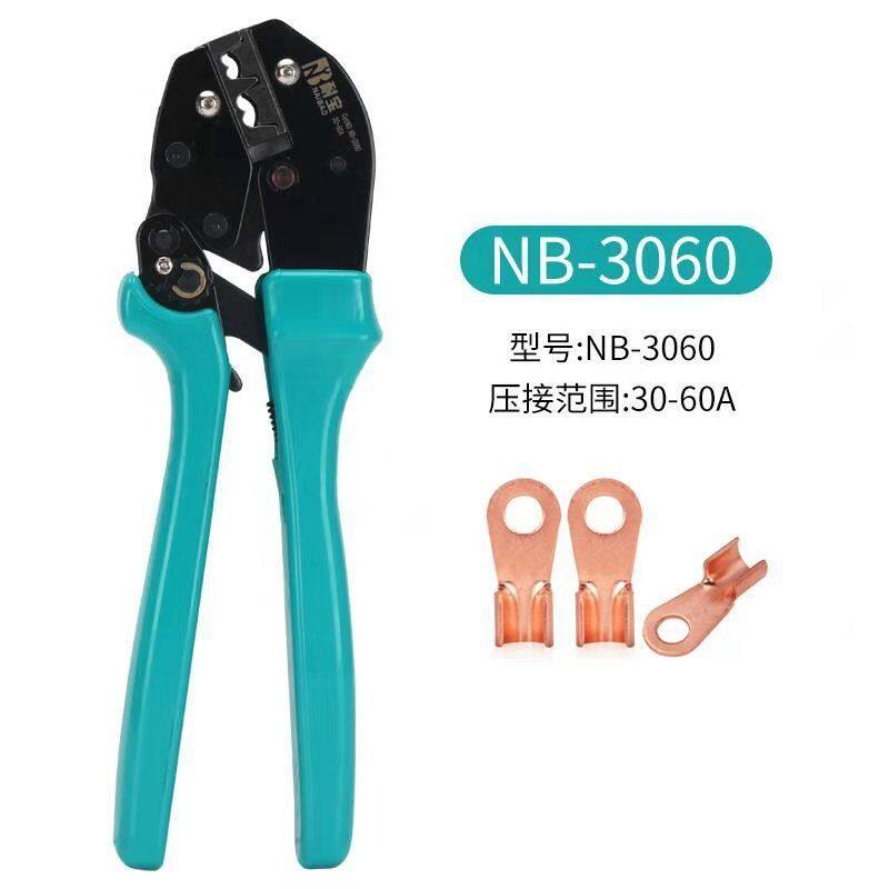 Open nose crimping pliers copper nose U-shaped OT terminal manual ...