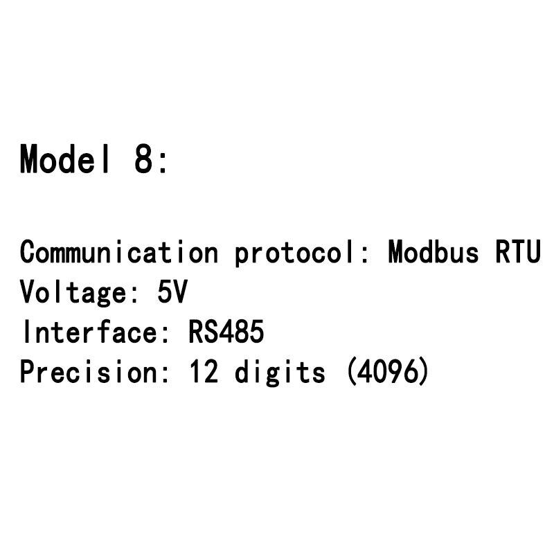 RS485 Absolute Encoder Single-Turn Speed Measurement Modbus Protocol Can Be Directly Connected ...