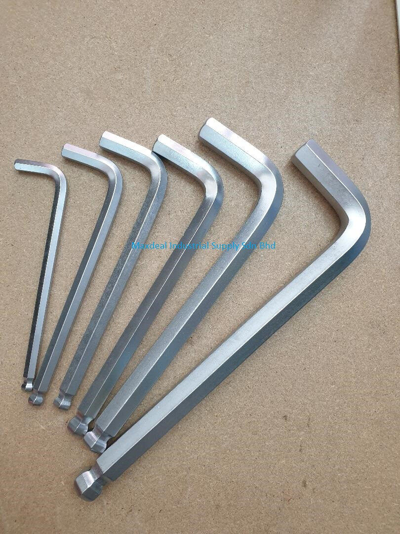 Heavy Duty CRV Long Ball Point Allen Key / Hex Key / Hex Driver | Lazada