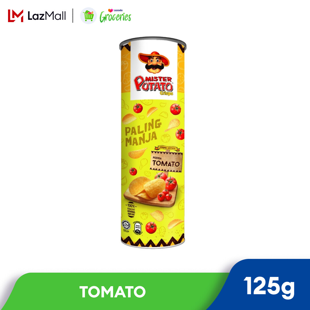 MISTER POTATO CRISPS TOMATO 125G | Lazada