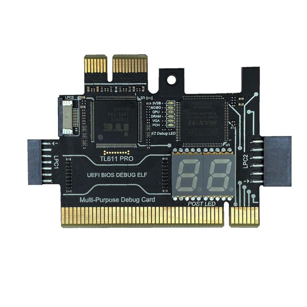 Universal Laptop and PC PCI PCI-E mini PCI-E LPC motherboard Diagnostic ...