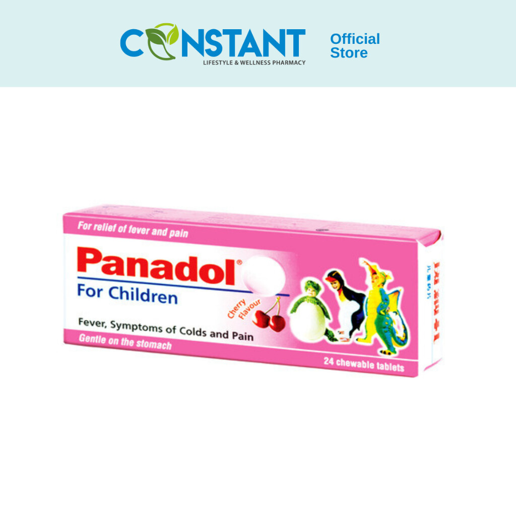 Panadol Children Chewable Tablet 24s | Lazada