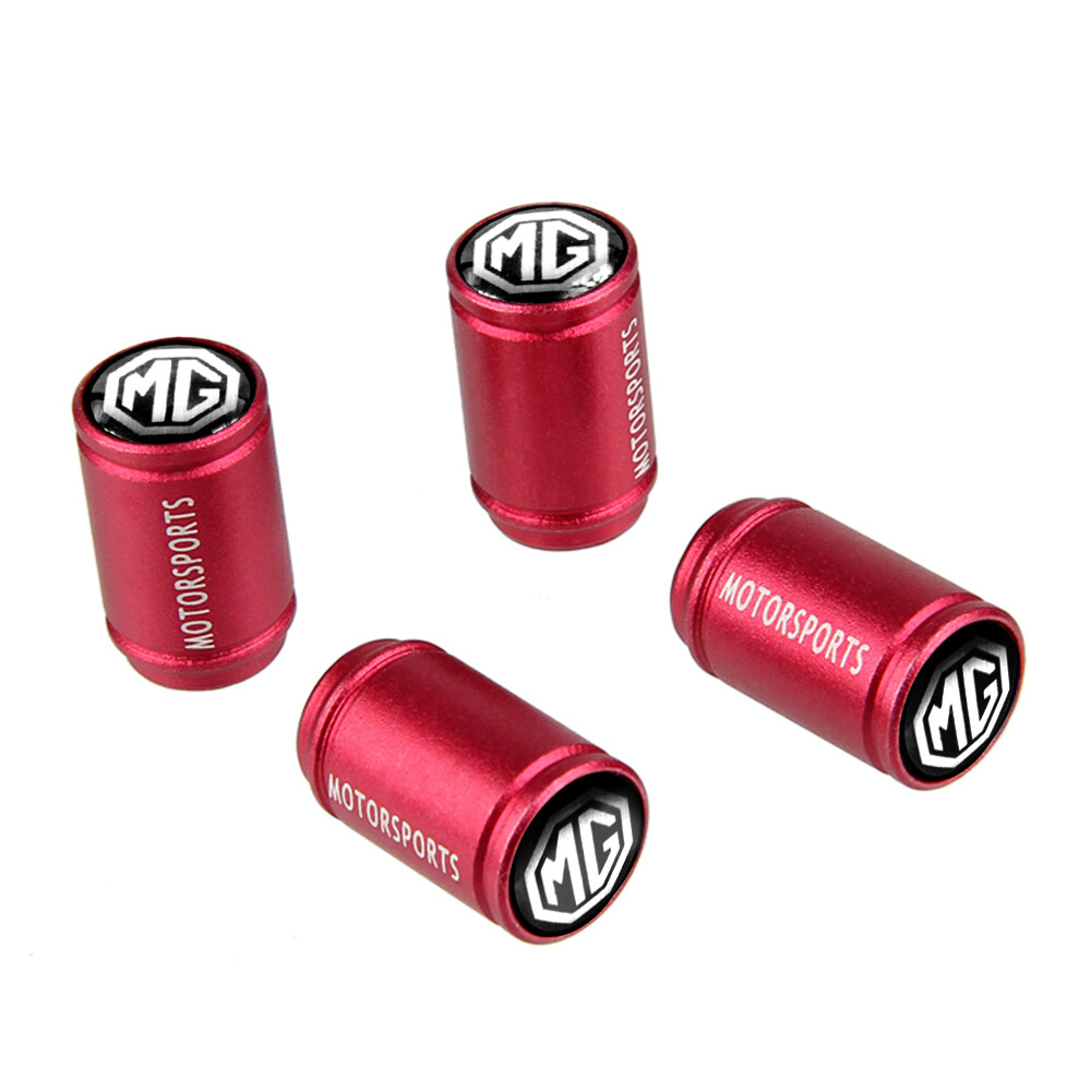 4 Pieces Metal Car Tire Valve Caps For MG 3 5 6 MG HS ZS GS 5 6 TF ZR ...