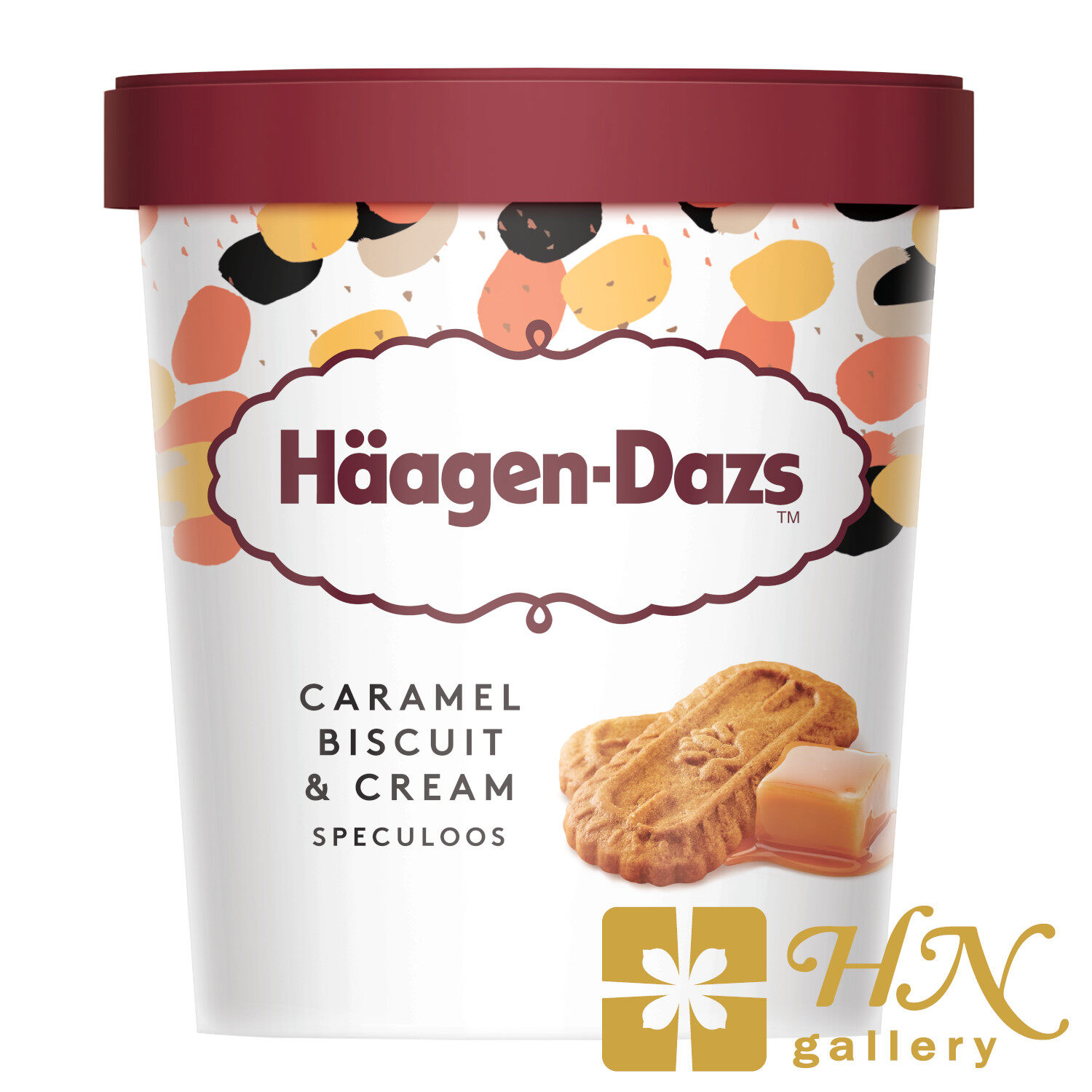 Ready Stock Haagen-Dazs Caramel Biscuit & Cream Speculoos Cup 81g/100ml ...