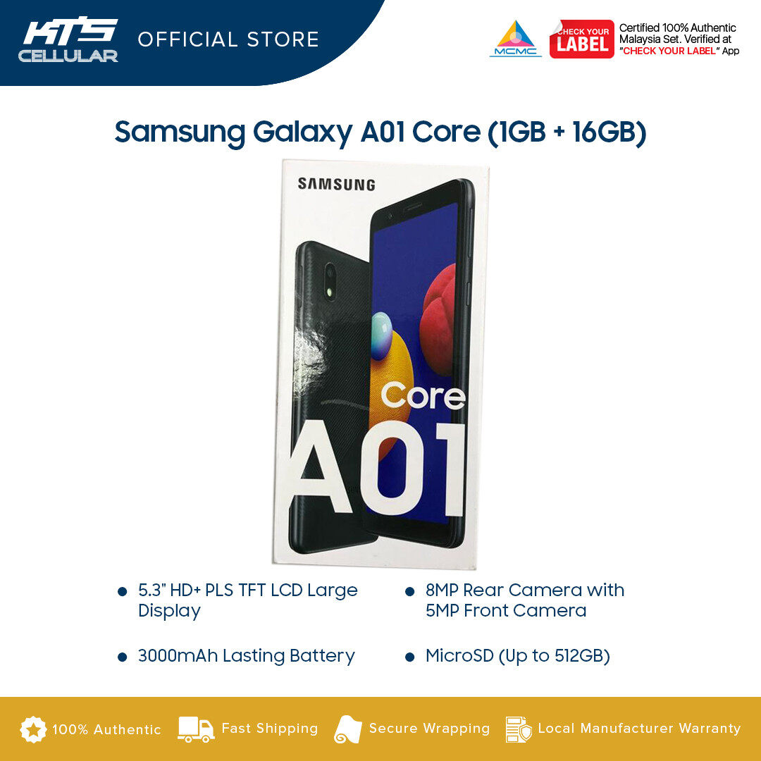 Samsung Galaxy A01 Core Price in Malaysia & Specs - RM329 | TechNave