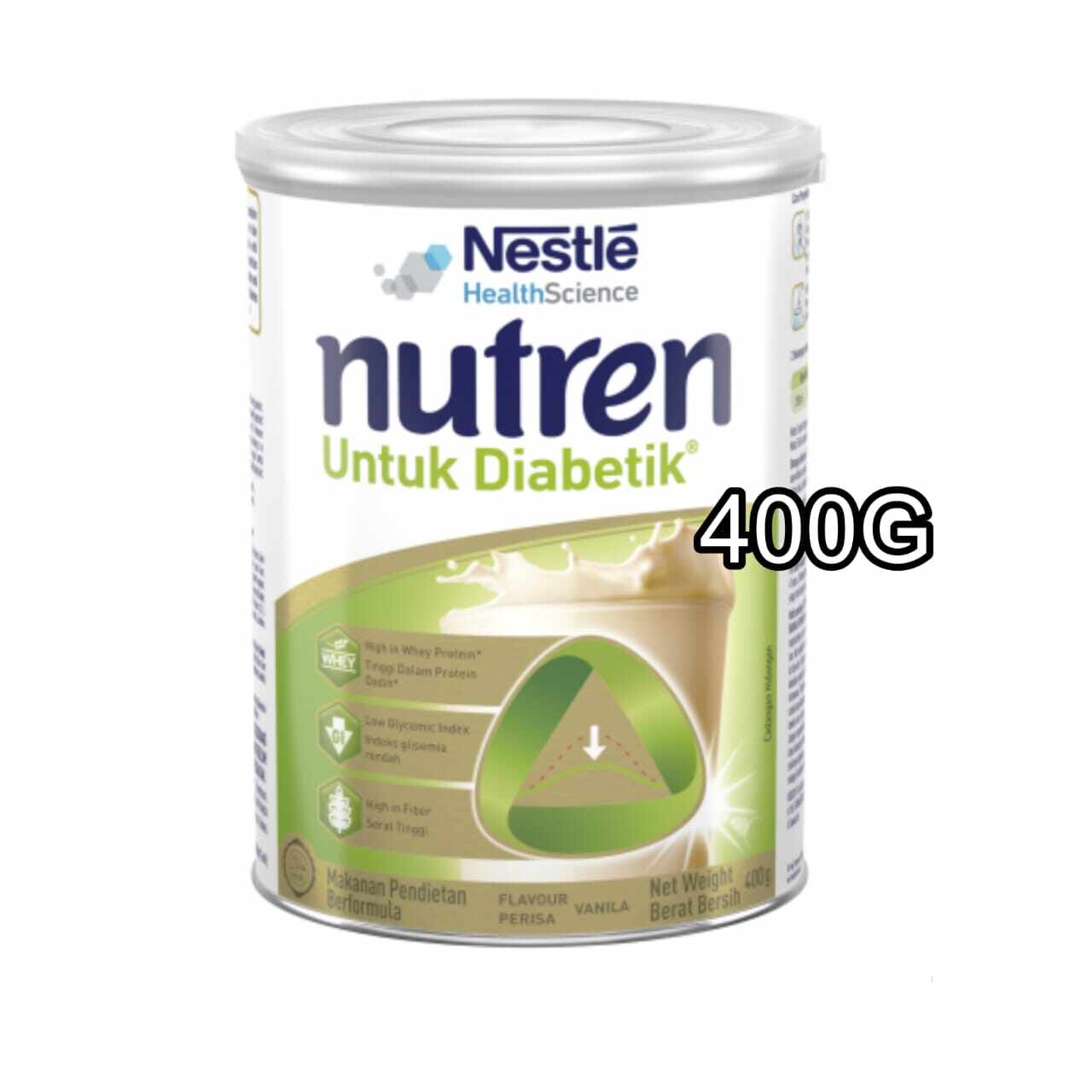 Nutren Diabetik Complete Nutrition (400G) | Lazada